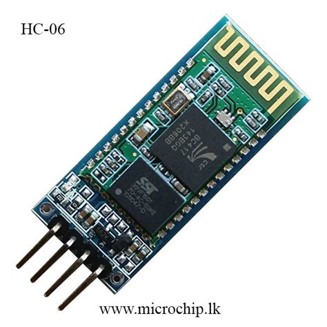 HC 06 Bluetooth RF Transceiver Module Microchip Lk