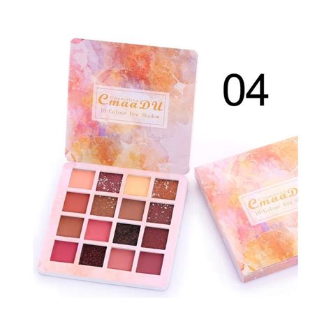 1PC 16 Kolor Zestaw Profesjonalny Paleta Matowych Cieni Do Oczu