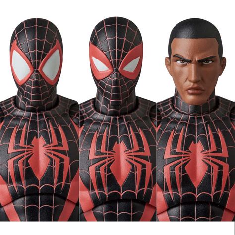 Spider Man Miles Morales Mafex Action Figure At Mighty Ape NZ