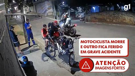 V Deo Motociclista Morre E Outro Fica Gravemente Ferido Em Acidente Em