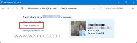 Ways To Delete User Accounts In Windows Webnots