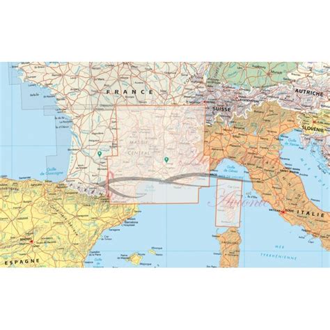 Edition 2023 Carte 944 IGN OACI FRANCE SUD EST