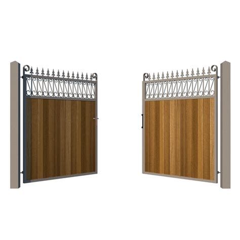 Metal Framed Driveway Gates Estate Gates By Gates And Fences UK
