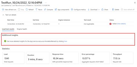 Pengujian Beban Untuk Azure App Service Azure Load Testing