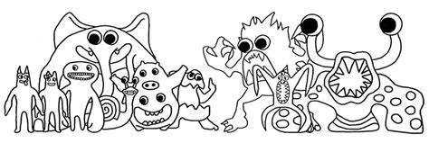 Desenhos para colorir Garten de Banban 3 32 Colorindo páginas