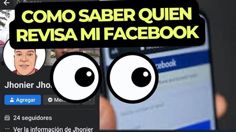 Como Saber Quién Visita mi Perfil en Facebook 2024 Quien revisa mi