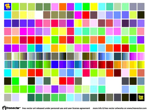 Cmyk Color Palette For Printing