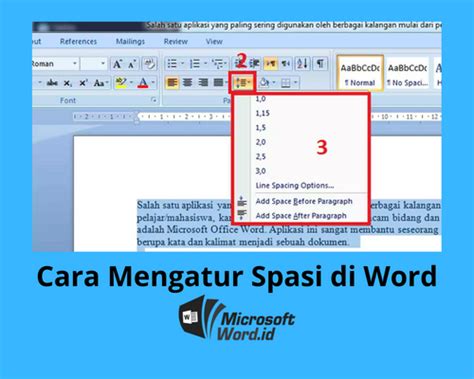 Bikin Dokumen Rapi Dan Gampang Dibaca Ini Dia Cara Mengatur Spasi Di Word