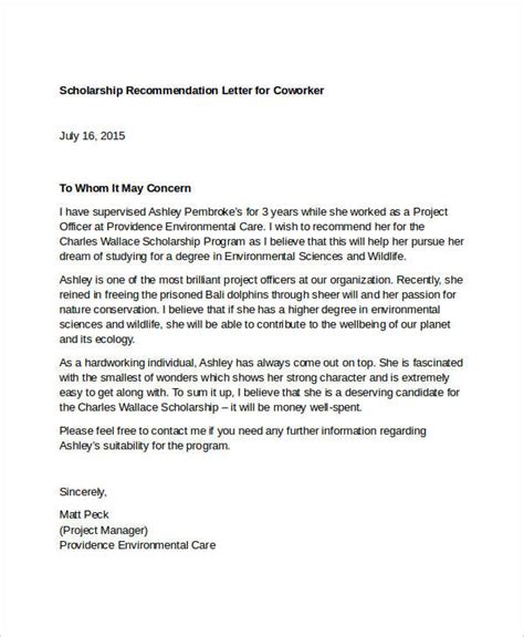 How To Write A Character Reference Letter For Coworker Infoupdate Org