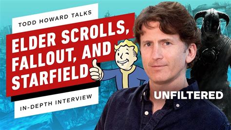 Todd Howard Talks Starfield Elder Scrolls 6 Fallout 76 Terminator