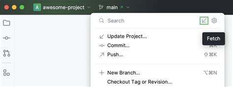 Manage Git Branches PhpStorm Documentation