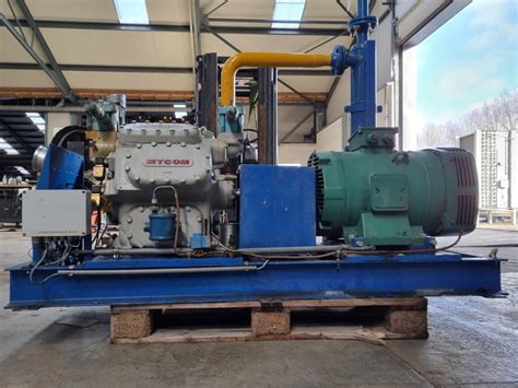 Used Mycom F K Reciprocating Compressor Freon Hos Bv