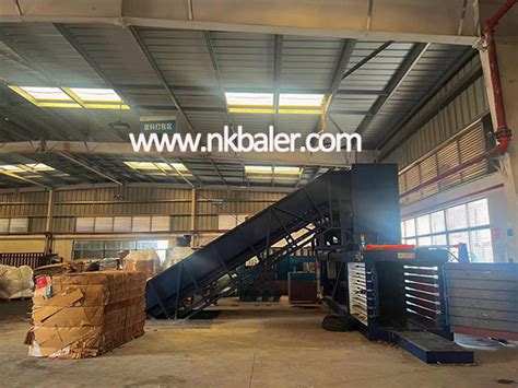 Scrap Plastic Hydraulic Baling Press Machine Nick Baler Machinery