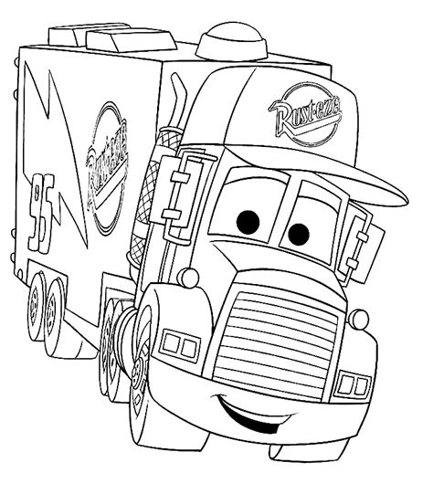 Desenhos para Colorir Relâmpago Mcqueen