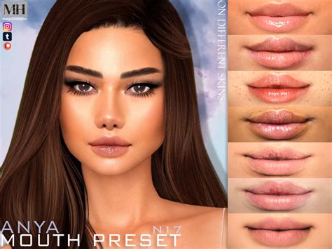 The Sims Resource Patreon Mouth Preset N