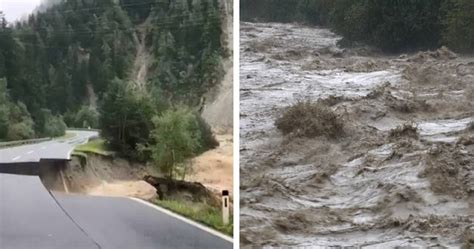 VIDEO Oluje u Austriji Švicarskoj Sloveniji Poplave vjetar nosi
