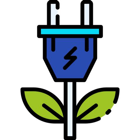 Icono De Energ A Renovable Good Ware Lineal Color