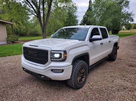 2018 Gmc Sierra 1500 Fuel Rebel Rough Country Custom Offsets