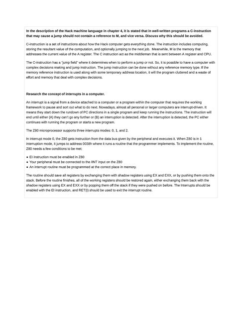 CS 1104 Discussion Forum Unit 6 In The Description Of The Hack