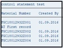 CONTROL BREAK STATEMENTS IN SAP ABAP 4 Types Of Control Break