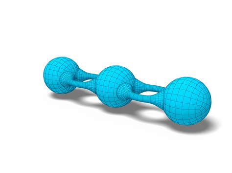 D Silicon Dioxide Molecule Sio Turbosquid