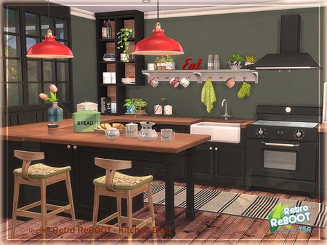 The Sims Resource Retro Reboot Kitchen Enya Pt