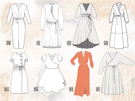 Top Patrons De Robes Automne Hiver Atelier Svila Couture