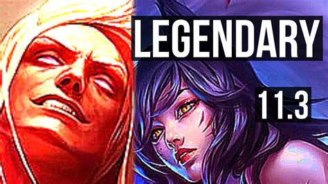 VLADIMIR Vs AHRI MID 14 1 5 1600 Games Legendary 1 4M Mastery