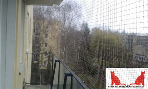 Kocia Siatka Zabezpieczajaca Balkon Warszawa Targ Wek Siatka Dla Kota
