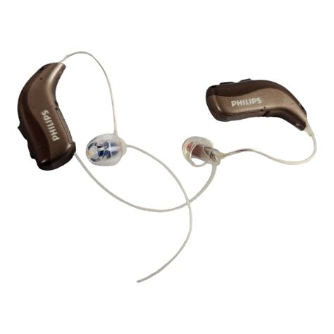 Philips Hearlink Mnr Tr Hearing Aids W Box No Manufacturer
