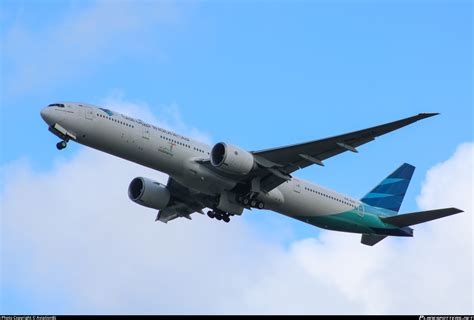 PK GIA Garuda Indonesia Boeing 777 3U3ER Photo By AviationBJ ID