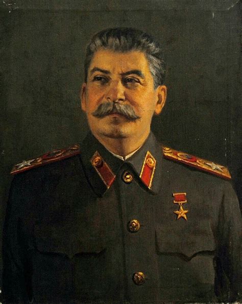 Portrait Of Joseph Stalin Oil Painting By Alexander Gerasimov 1944