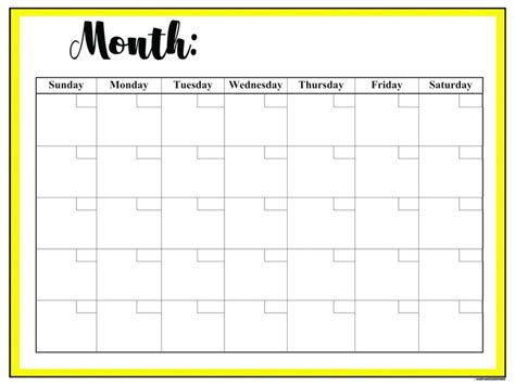 Dry Erase Whiteboard Calendar Without Notes Section X Jumbo Wall