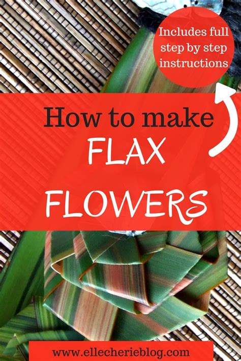 How To Make Flax Flowers Click To See An Easy Step By Step Tutorial On