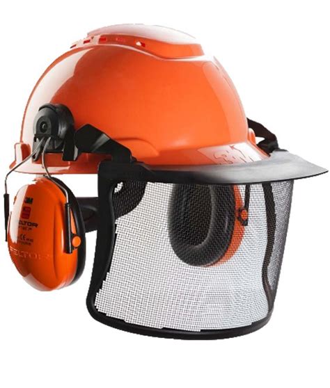 Casco Forestale Con Cuffie Antirumore GAB CA01