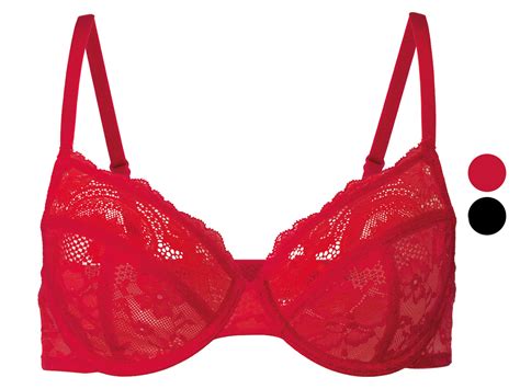 esmara Damen Spitzen BH unwattiert mit Bügel LIDL