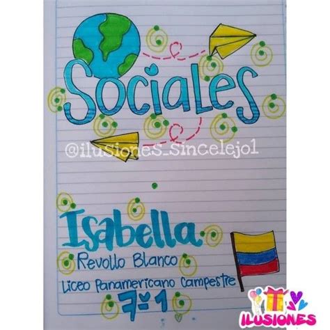 Portadas De Ciencias Sociales Dise Os F Ciles Primaria Y