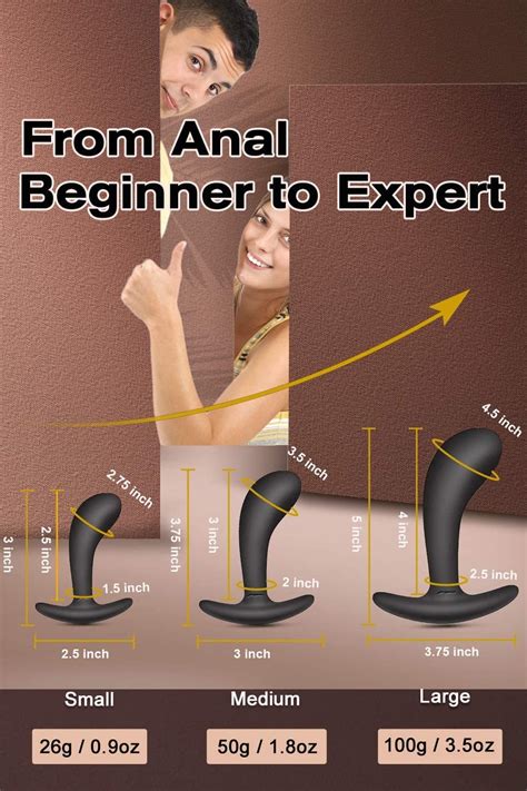Butt Plug Trainer Kit For Comfortable Long Term Wear Pack Of 3