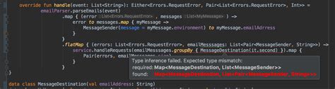 Java Error Kotlin Type Inference Failed Expected Type Mismatch Map
