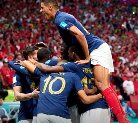 França cala torcida do Marrocos vence e fará superfinal contra a