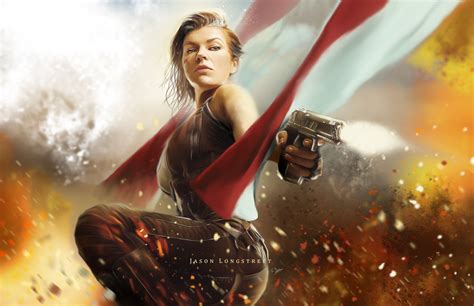 Alice Resident Evil Fan Art K Alice Resident Evil Fan Art K