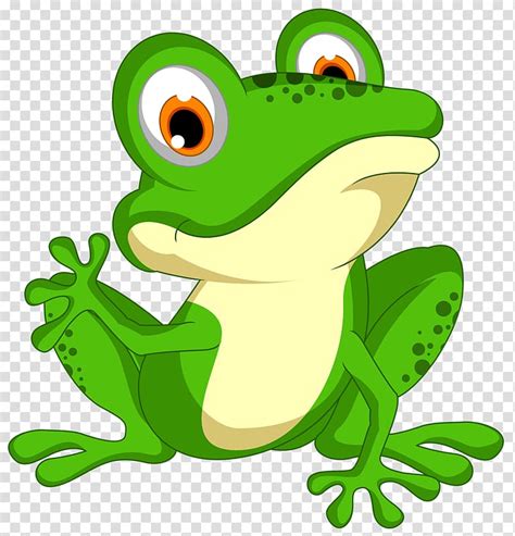 Cartoon Frog Background