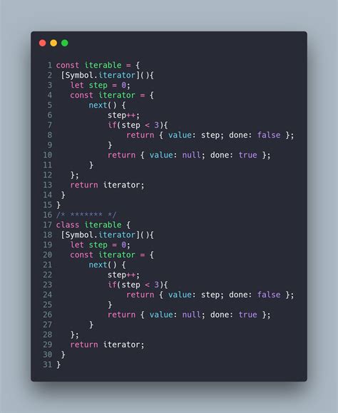understanding iterator pattern in javascript typescript using symbol iterator by carlos