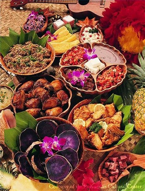 A Luau Or A Lavish Hawaiian Feast And Celebration Offers A Rich And Varied Buffet With A Wide