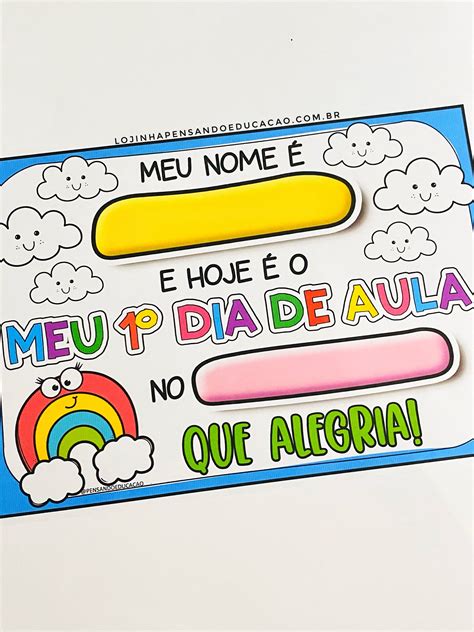 Kit Volta às Aulas Pensando Educação Por Leticia