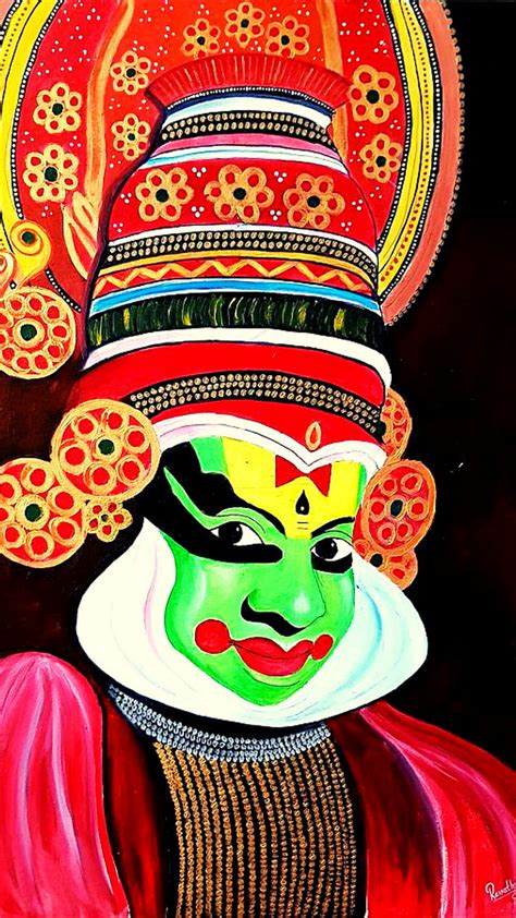 Onam Festival Art Kerala Happy Onam Kathakali HD Phone Wallpaper