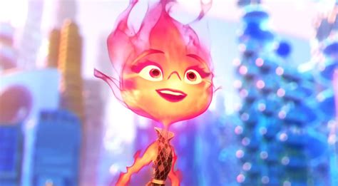 Elementos De Pixar Nos Sumerge En La Colorida Ciudad Elemento En Su