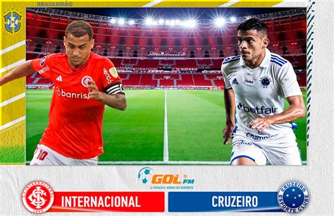 Futebol ao Vivo Internacional x Cruzeiro A Primeira Rádio do Esporte