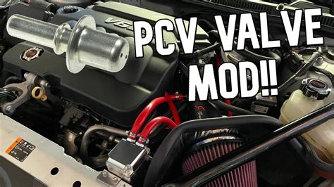 3 6L LFX PCV Valve Breather Mod Oil In Intake Tube All GM Vehicles