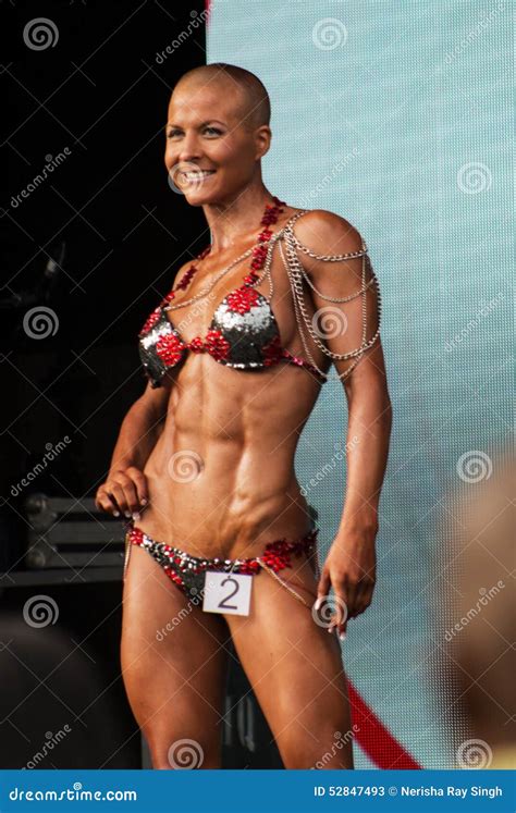 Female Bodybuilder Editorial Stock Photo Image Of Rossi 52847493